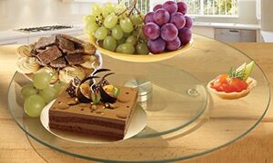 glass lazy susan