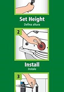 Fluidmaster 400ARHRKP10 PerforMAX Universal High Performance All in One Repair Kit for 2-Inch Flush Valve Toilets, Easy Install