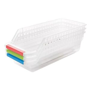 cabilock box bottle random drink container storage plastic type bins freezer organizer refrigerator drawer drinks can color for fridge fruits cabinets dispenser countertop pantry kitchen