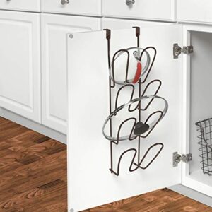 Spectrum Diversified Bloom Pot Organizer, Lid Rack, Kitchen Cabinet Organizer & Storage Solution, Bronze