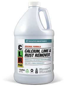 clr pro calcium, lime and rust remover, 1 gallon bottle