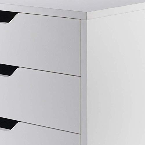 Winsome Halifax Storage/Organization, 5 drawer, White