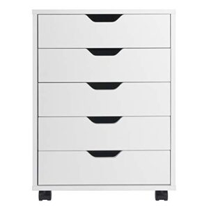 Winsome Halifax Storage/Organization, 5 drawer, White