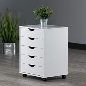 Winsome Halifax Storage/Organization, 5 drawer, White