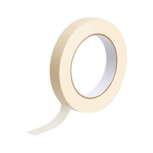 Amazon Basics Masking Tape, 0.7 Inch x 180 Feet - Pack of 3 Rolls