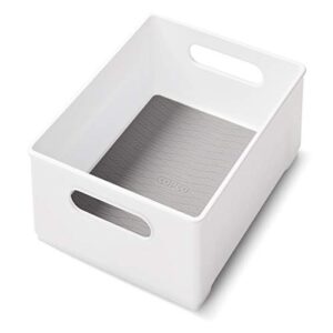 copco cabinet storage bin, 10-inch, white