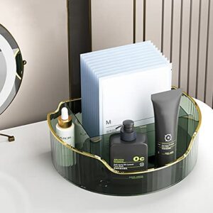 11Inch Bathroom Counter Organizer Countertop - Makeup Perfume Organizer & Storage - Skin Care Organizer for Vanity - Cosmetic Desk Storage Lotions Display Case Christmas Gift Tray with Large Capacity