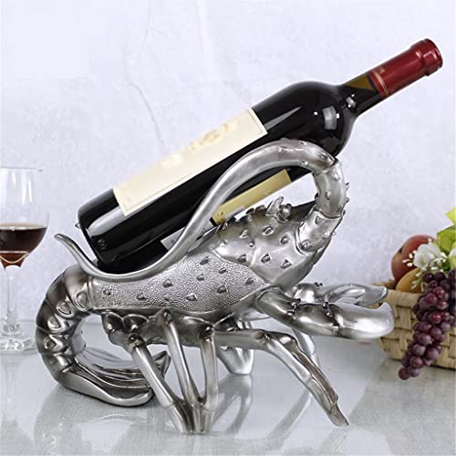 DOUBA Lobster Shaped Wine Rack European-Style Home bar Wine Cabinet Wine Rack Desktop Ornaments