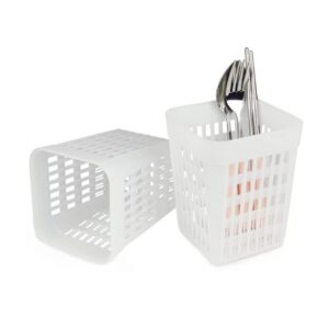 JKUYWX Cutlery Basket Storage Box for Knife Fork Spoon Kitchen Aids Spare Part Dishwasher Storage Holder