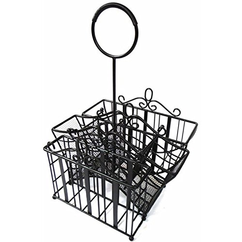 Portable Wrought Iron Utensil (Picnic) Caddy