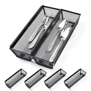 greenual silverware organizer utensil kitchen drawer organizer utensils silverware holder tray flatware utensil cutlery organizer for kitchen drawer