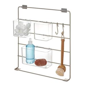 idesign ariel modular grid under-sink cabinet organizer, 16.69″ x 15.2″ x 4.06″