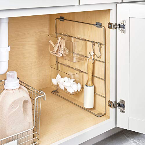 iDesign Ariel Modular Grid Under-Sink Cabinet Organizer, 16.69" x 15.2" x 4.06"