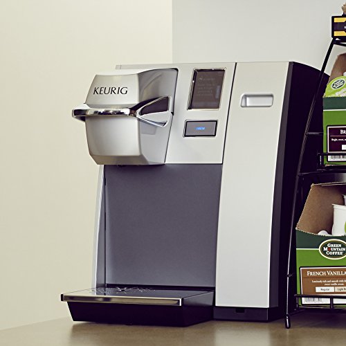 Keurig K155 Office Pro Commercial Coffee Maker, Single Serve K-Cup Pod Coffee Brewer, Silver, Extra Large 90 Oz. Water Reservoir