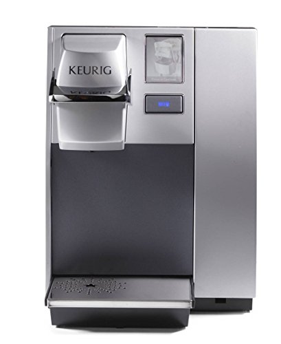 Keurig K155 Office Pro Commercial Coffee Maker, Single Serve K-Cup Pod Coffee Brewer, Silver, Extra Large 90 Oz. Water Reservoir