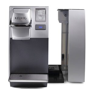 Keurig K155 Office Pro Commercial Coffee Maker, Single Serve K-Cup Pod Coffee Brewer, Silver, Extra Large 90 Oz. Water Reservoir