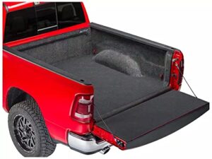 bedrug impact bedliner | ilq17lbk | gray | fits 2017 – 2022 ford f-250, f-350 8″ bed (w/spray in bed liner and no liner)