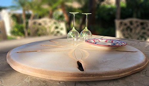 Beach House Decor Sand Dollar Lazy Susan