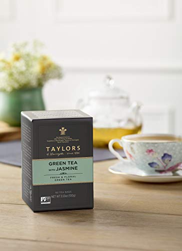 Taylors of Harrogate Green Tea with Jasmine, 50 Teabags