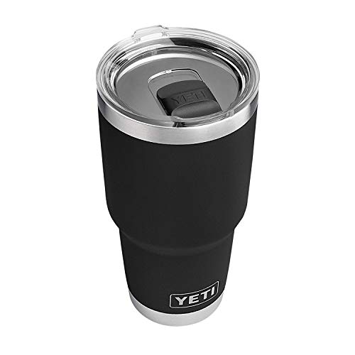 YETI Rambler 30 oz Stainless Steel Vacuum Insulated Tumbler w/MagSlider Lid, Black