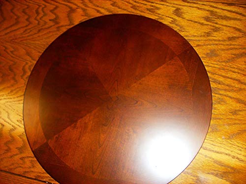 2517 Dark Cherry Lazy Susan By Crown Mark 22' Diameter