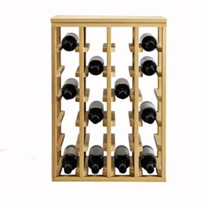 Creekside 24 Bottle Table Wine Rack (Pine) by Creekside - Exclusive 12 inch deep design conceals entire wine bottles. Hand-sanded to perfection!, Pine