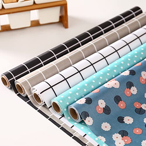 BESTonZON Cupboard Liner Shelf Liner Non- Adhesive Shelf Paper Kitchen Drawer Liners Kitchen Cabinet Liners Cabinet Drawer Liners Cabinet Shelf