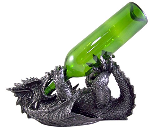 Gothic Dragon Wine Bottle Holder 6 3/4 Inch