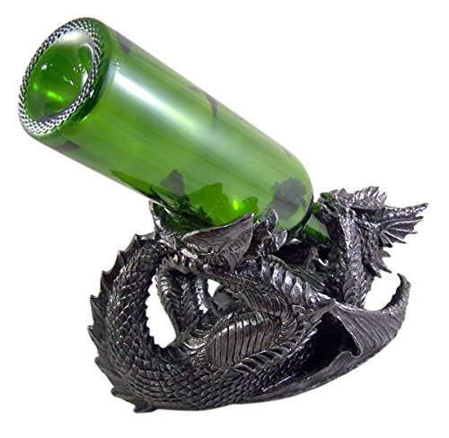 Gothic Dragon Wine Bottle Holder 6 3/4 Inch