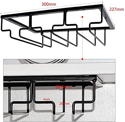 Wine Glass Shelf, Upside-down Home Goblet Iron Art Shelf, Wine Glass Hanging Storage Rack