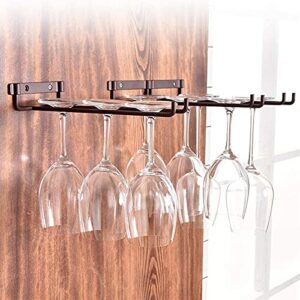 Metal Wine Glass Holder, Wine Glass Holder, Wine Glass Holder Wine Rack Kitchen Decoration (Color : A)