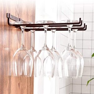 Metal Wine Glass Holder, Wine Glass Holder, Wine Glass Holder Wine Rack Kitchen Decoration (Color : A)