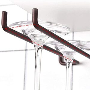 Metal Wine Glass Holder, Wine Glass Holder, Wine Glass Holder Wine Rack Kitchen Decoration (Color : A)