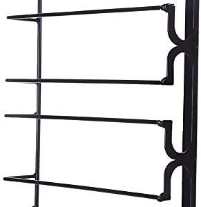 Household Wine Glass Rack, Wine Cabinet Goblet Rack, Wine Glass Rack, Wine Rack Hanging Rack (Color : Black, Size : 3 Rows)