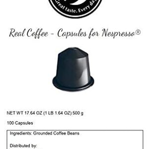 Mixed Variety Pack for Nespresso | 100 Test Winning Aluminum Capsules | 9 Distinctive Italian Flavors | 100% Nespresso Compatible Pods