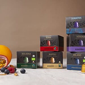 Mixed Variety Pack for Nespresso | 100 Test Winning Aluminum Capsules | 9 Distinctive Italian Flavors | 100% Nespresso Compatible Pods