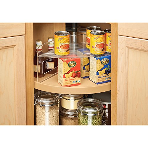 InterDesign Kitchen Lazy Susan Pantry Cabinet Binz