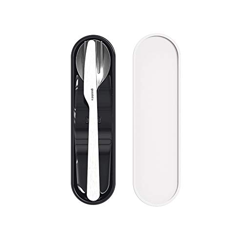 Guzzini On The Go Travel Cutlery, Spreads & Del Ciotto, 19 x 5.5 x h2 cm, White