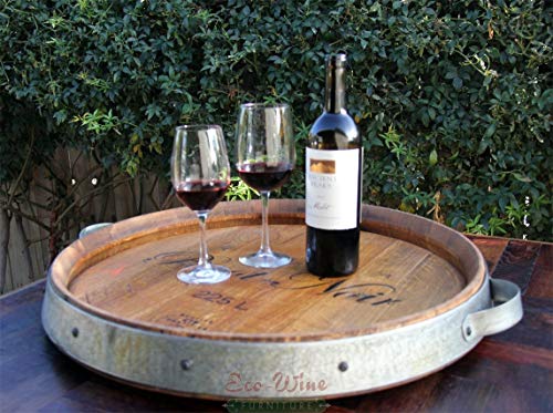 Wine Barrel Lazy Susan Pinot Noir 3