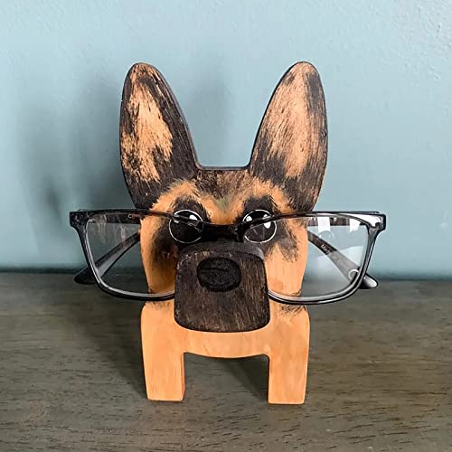 Cute Creative Animal Glasses Frame Home Office Decoration Desktop Glasses Frame Big Dish Drying Rack (E-a, One Size)