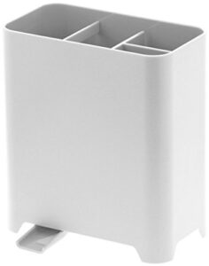 yamazaki home kitchen countertop holder|utensil stand, one size, white