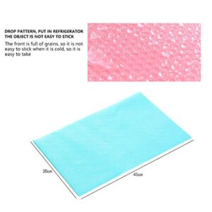 HTDBKDBK Refrigerator Liners, Washable Mats Covers Pads, Home Kitchen Gadgets Accessories Organization for Top Freezer Glass Shelf Wire Shelving Cupboard Cabinet Drawers