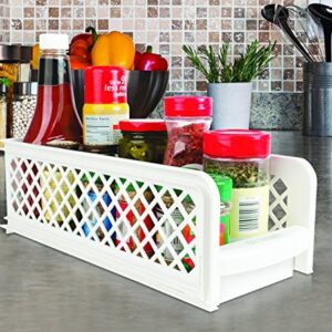 BASKET DRAWERS 15" Versatile 2 Tier Portable Sliding