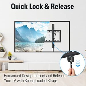 Mounting Dream Advanced Tilt TV Wall Mount for Most 42-90 Inch TVs, Premium Wall Mount TV Bracket with Full Tilt Extension up to 7 inch, Fits 16", 18", 24" Studs, Max VESA 600x400mm and 120LBS MD2104