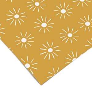 Contact Paper Sun Golden Yellow | Shelf Liner | Drawer Liner | Peel and Stick Paper 842 18in x 72in (6ft)