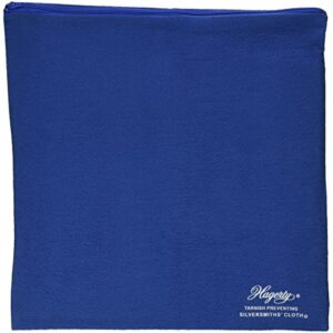 Hagerty 19111 12-by-19-inch Zippered Drawer Liner, Blue & Hagerty 19600 18-by-18-inch Zippered Holloware Bag, Blue