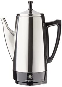 presto 02811 12-cup stainless steel coffee maker