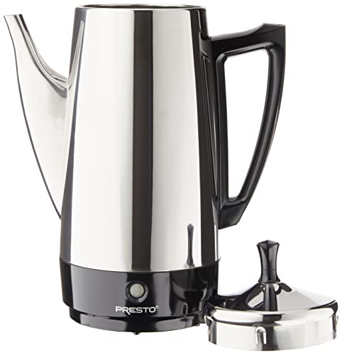 Presto 02811 12-Cup Stainless Steel Coffee Maker