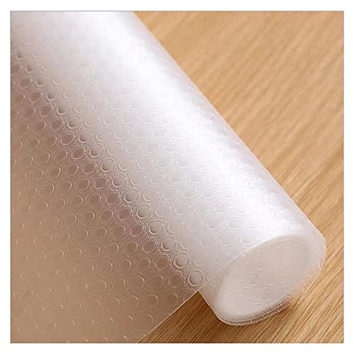 MYITYARD Shelf and Drawer Liner for Kitchen Cabinets, Waterproof Non-Slip Non-Adhesive Refrigerator Mat for Cupboard, Pantry Shelves, Bathroom, 12in * 16.4ft