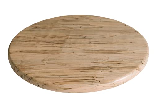 Ambrosia Maple Wood Lazy Susan Turntable 16", Dining Room Centerpiece